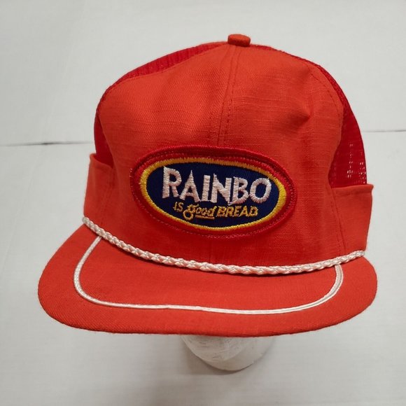 Accessories | Vintage Rainbow Is Good Bread Mens Orange Rope Adjustable ...